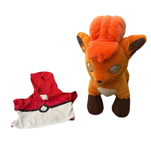Build-A-Bear | Other | Build A Bear Pokemon Vulpix Orange Plush Stuffed ...